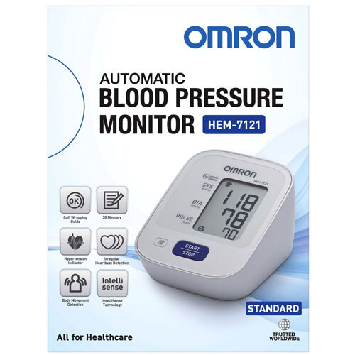Omron Automatic Blood Pressure Monitor HEM 7121 Omron Automatic Blood Pressure Monitor HEM 7121